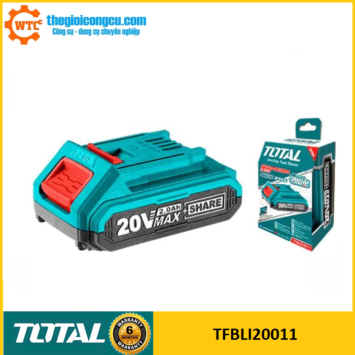 Pin Lithium-Ion 20V/2.0Ah Total TFBLI20011