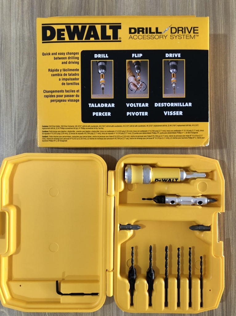 Bộ mũi khoan vít 12 chi tiết Dewalt DW2735P