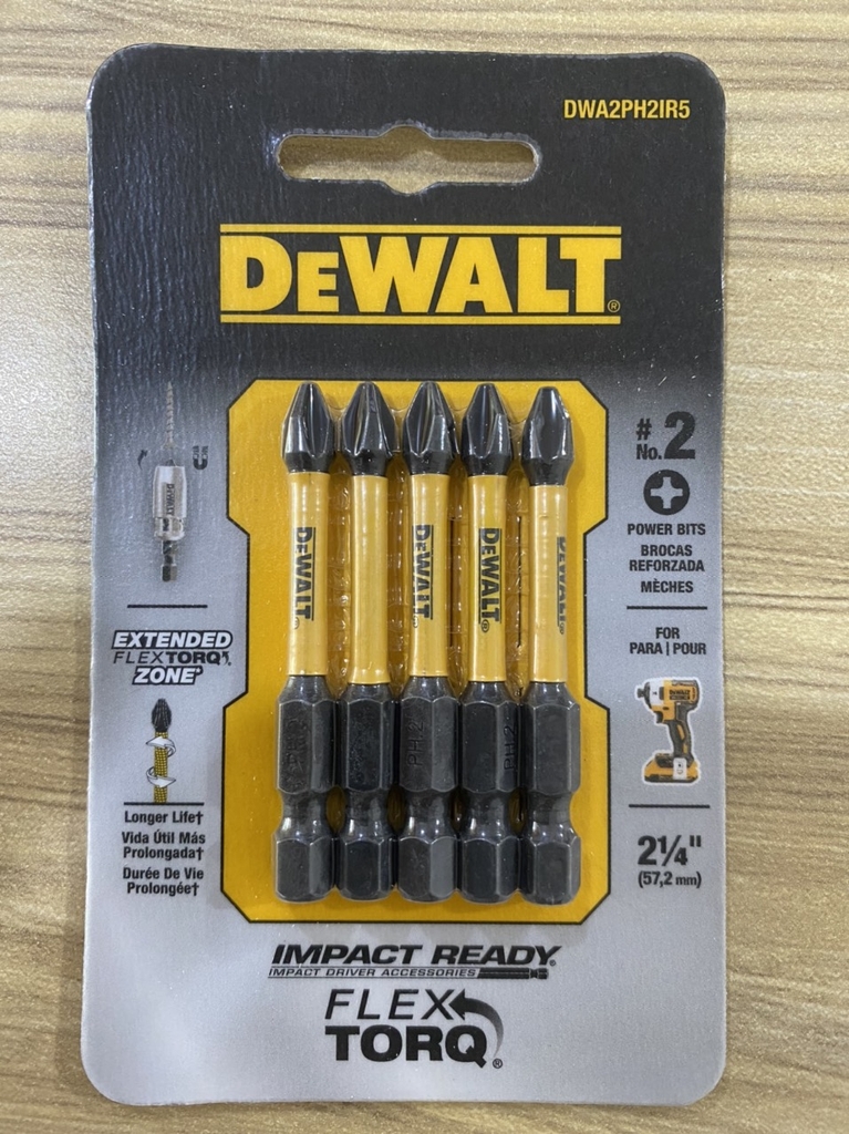 Đầu vặn vít Dewalt FlexTorq DWA2PH2IR5-Z