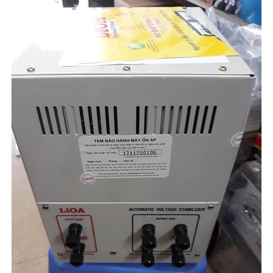 ỔN ÁP LIOA 5KVA 1 PHA MÃ SH 5000II 130V-250V/ 110V 220V