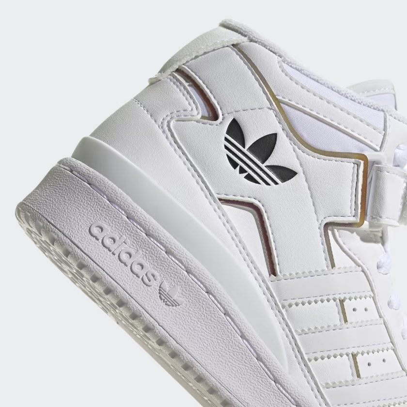 Giày Sneaker Adidas Forum Mid "Cloud White/Black" HQ6844 - Hàng Chính ...