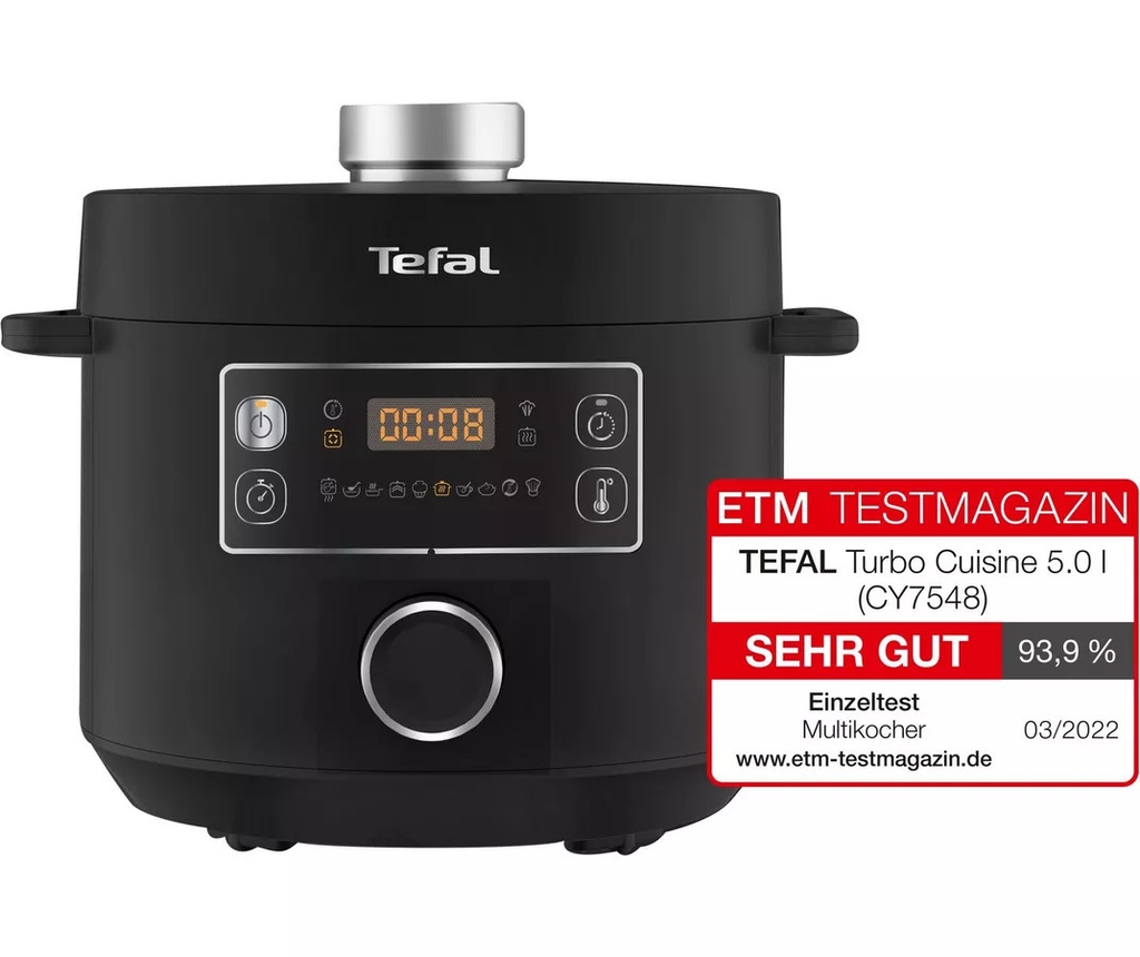 Nồi áp suất điện đa năng Tefal CY754830 Turbo Cuisine GHouse - Thế giới ...
