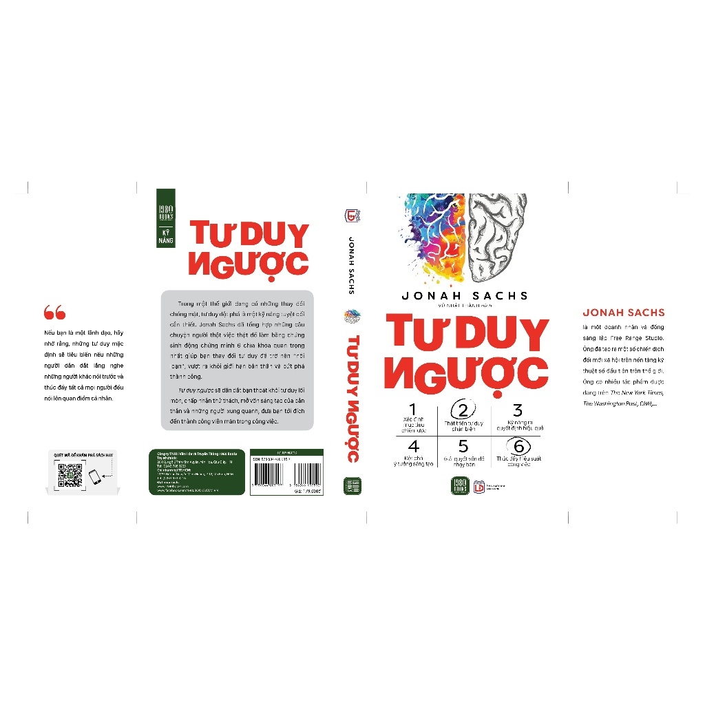 Tư Duy Ngược - Jonah Sachs - 1980Books 179k