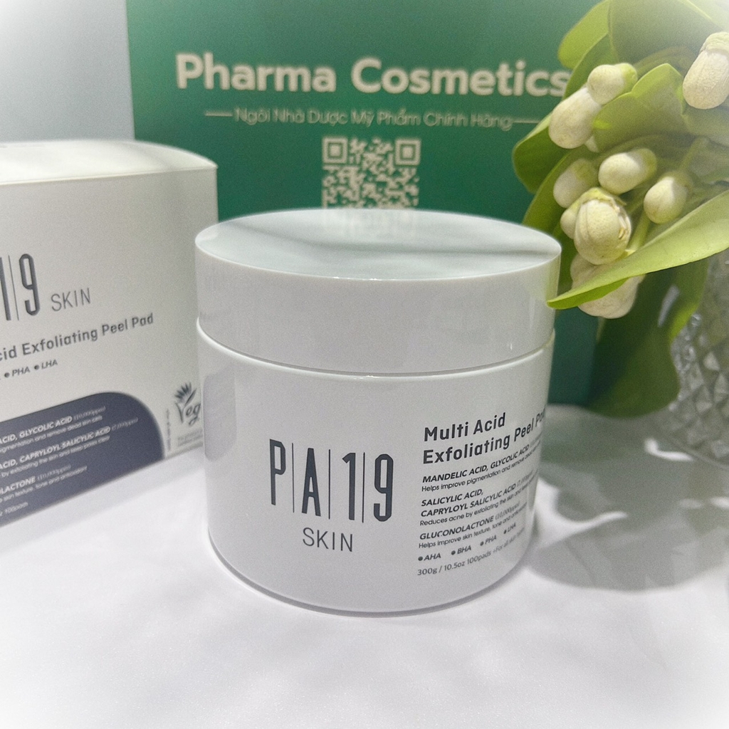 PA19SKIN MULTI ACID EXFOLIATING PEEL PAD/ TONER PAD TẨY TẾ BÀO CHẾT DA ...