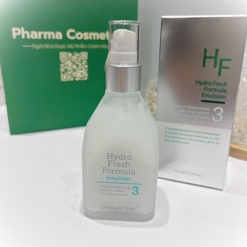 DERMAFIRM HYDRO FRESH FOMULA EMULSION / SỮA DƯỠNG CẤP NƯỚC PHỤC HỒI DA
