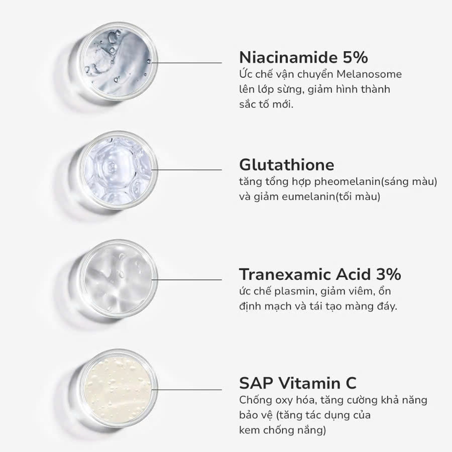 GSC MELA BRIGHT DAY SERUM: Tinh Chất Ban Ngày - Dưỡng Sáng & Ngăn Nám ...