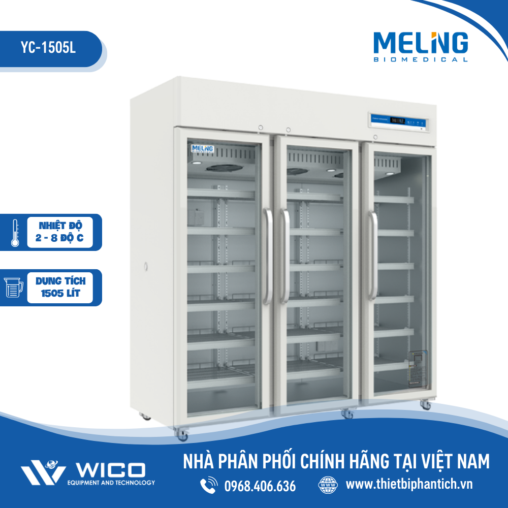 Tủ Bảo Quản Dược Phẩm 1015 Lít Meiling YC-1015L | Thiết Bị Phân Tích™