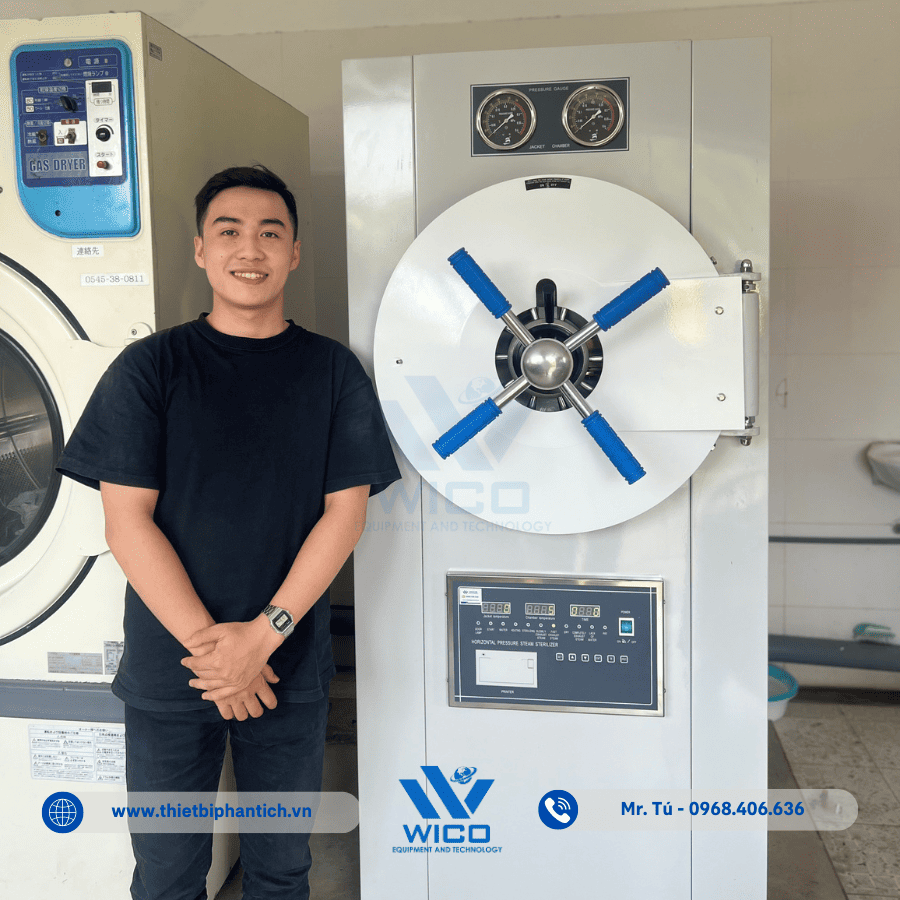 Nồi hấp tiệt trùng nằm ngang Jibimed WS-YDB (Có máy in) | Thiết Bị Phân ...