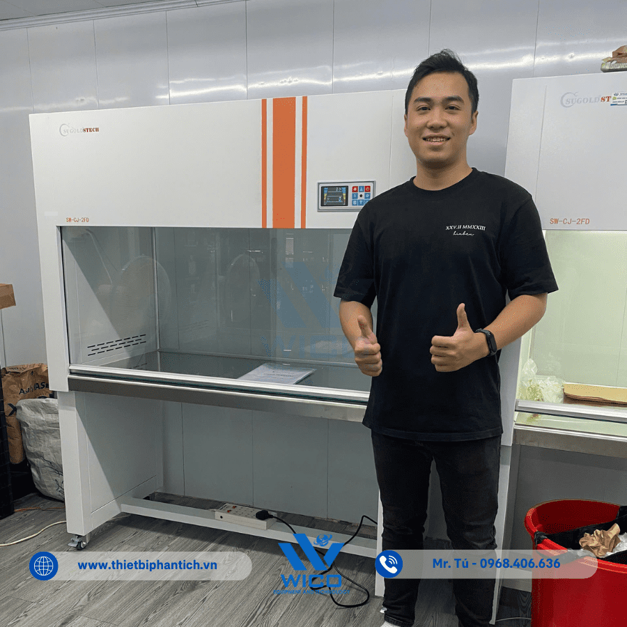 Tủ Cấy Trung Quốc Sugold SW-CJ-1FD / SW-CJ-2FD | Thổi Đứng | Thiết Bị Phân Tích™