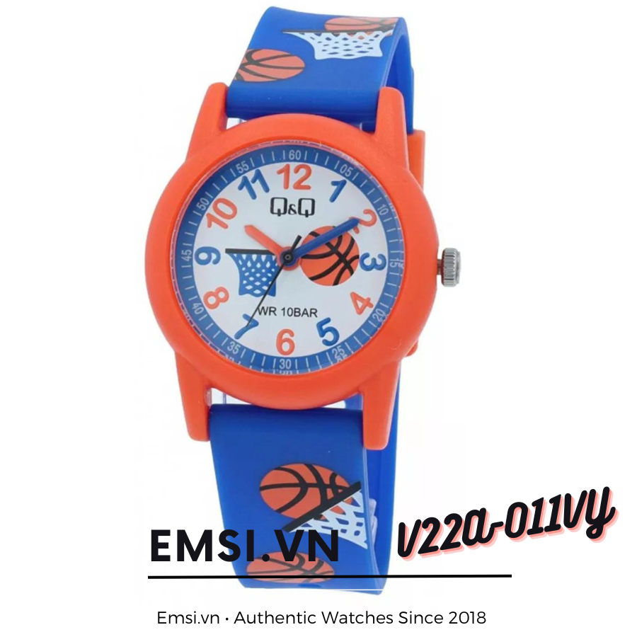 Đồng hồ trẻ em Q&Q Citizen V22A-011VY - Đồng hồ chính hãng chống nước