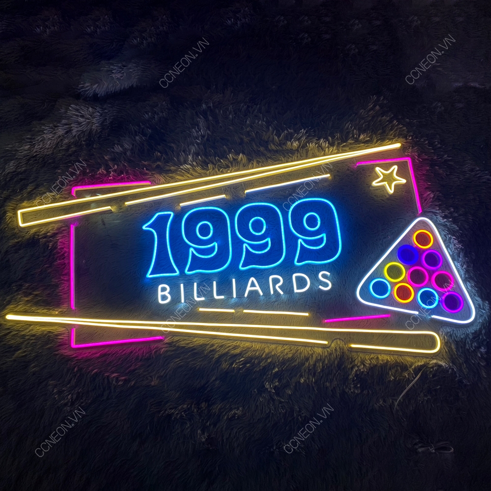 Đèn Led Neon Trang Trí Quán Bida - Billiard neon