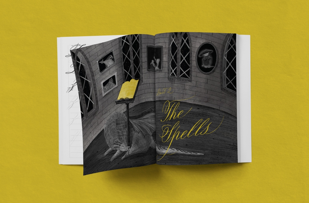 Sổ "Abracadabra Calligraphy Notebook"