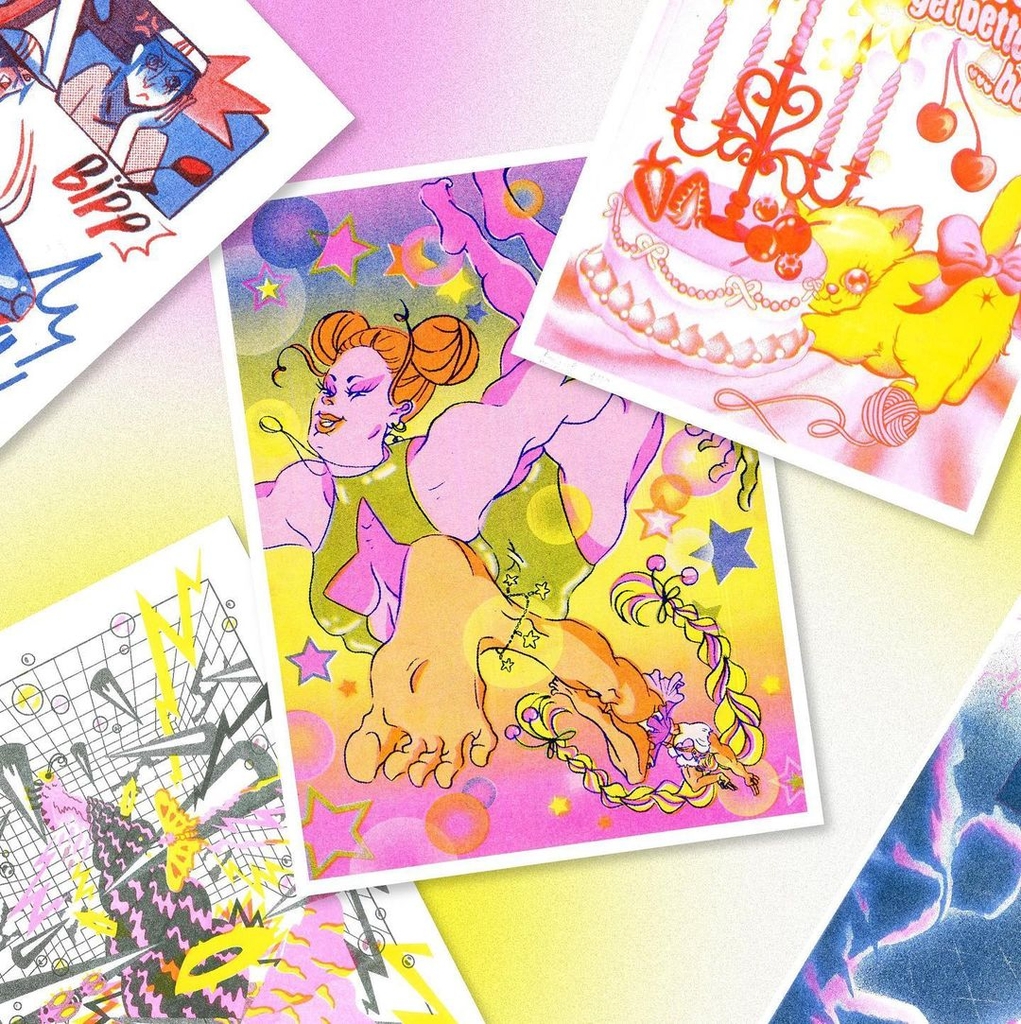 Tranh Riso A3 "The Power of Manga"