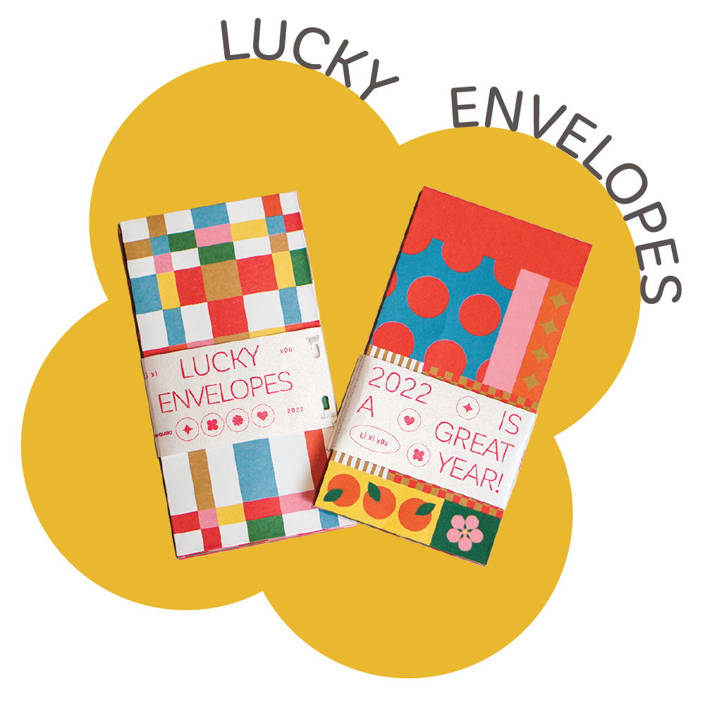 OHQUAO 2022 Lì Xì - Lucky Envelopes (Pack of 6)