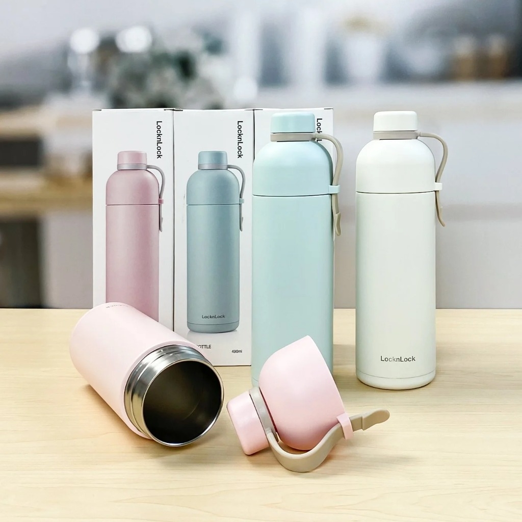Bình giữ nhiệt LocknLock Belt Bottle LHC4267 490ml - Hàng chính hãng có ...
