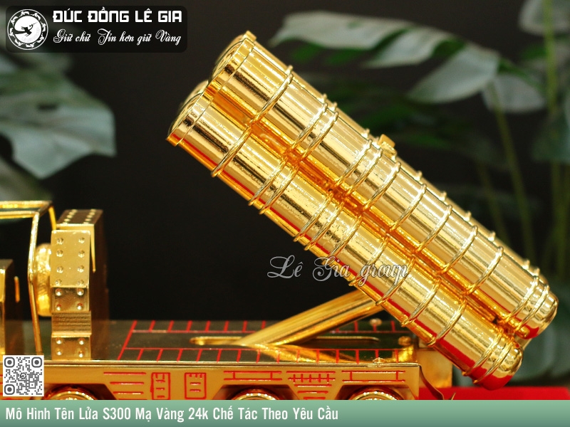 Mô Hình Tên Lửa S300 Mạ Vàng 24k Theo Yêu Cầu | Lê Gia Group - Giữ Chữ ...
