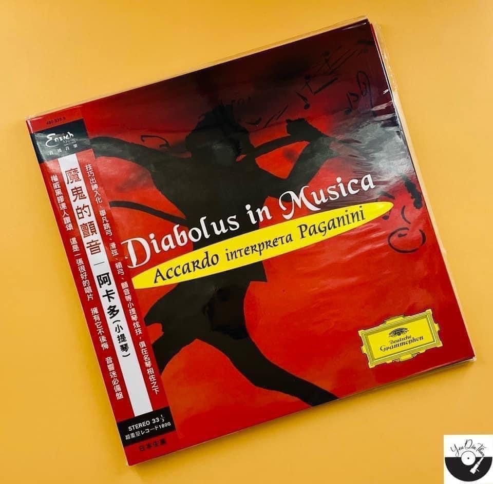 vinyl Salvatore Accardo - Paganini Diabolus In Musica (180g)