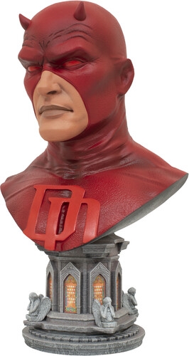 Diamond Select - Marvel Legends In 3D Comic Daredevil 1/2 Scale Bust ...