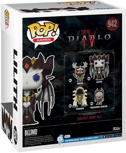 FUNKO POP! SUPER: Diablo 4- Lilith (Vinyl Figure)
