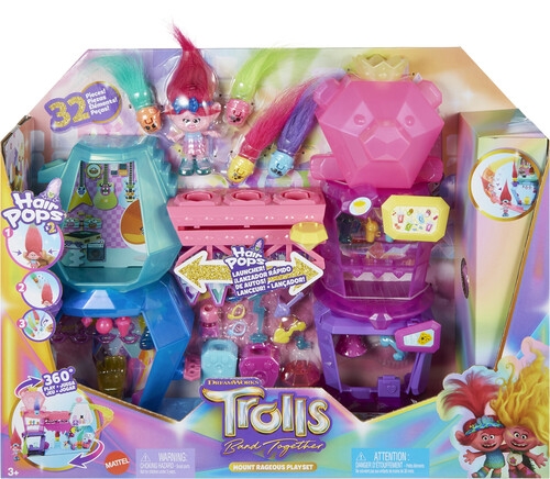 Mattel - Dreamworks Trolls: Band Together - Mount Rageous Playset ...