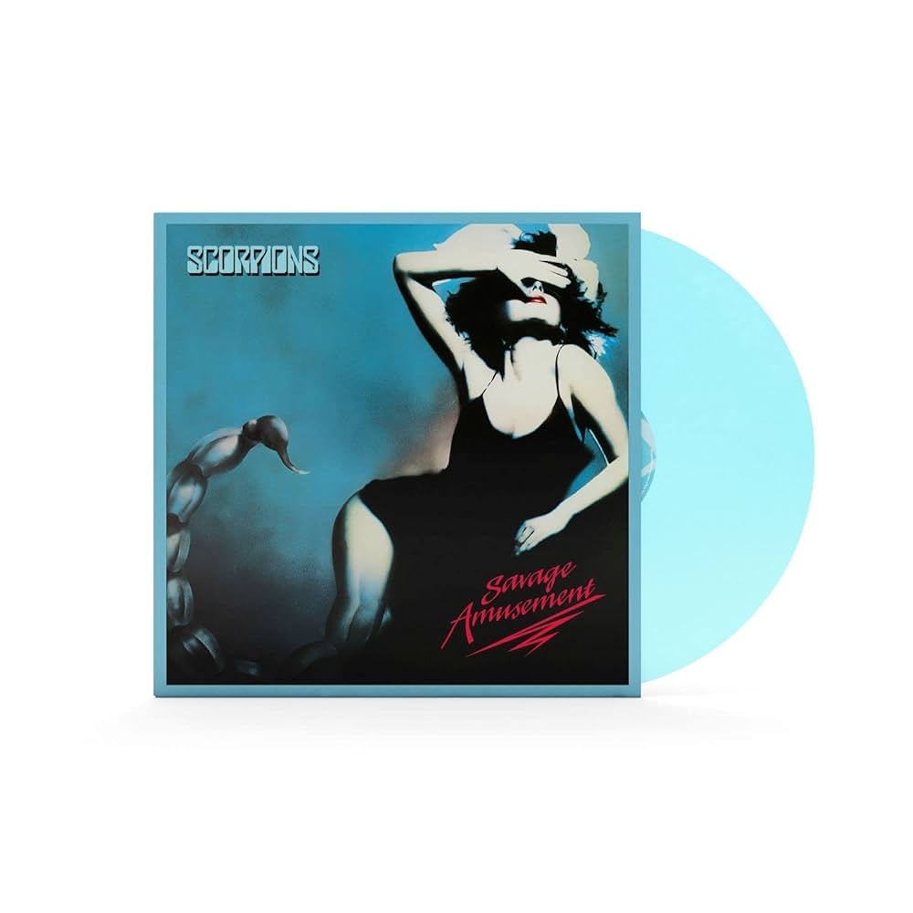 Vinyl Savage Amusement - 180-Gram Curacao Blue Colored Viny