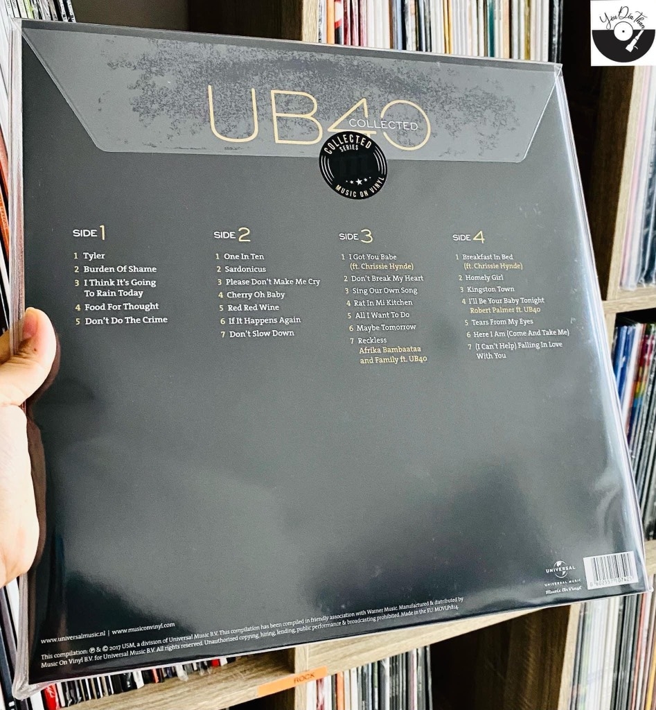 vinyl UB40 - COLLECTED ( 2LP , 180G/GATEFOLD)