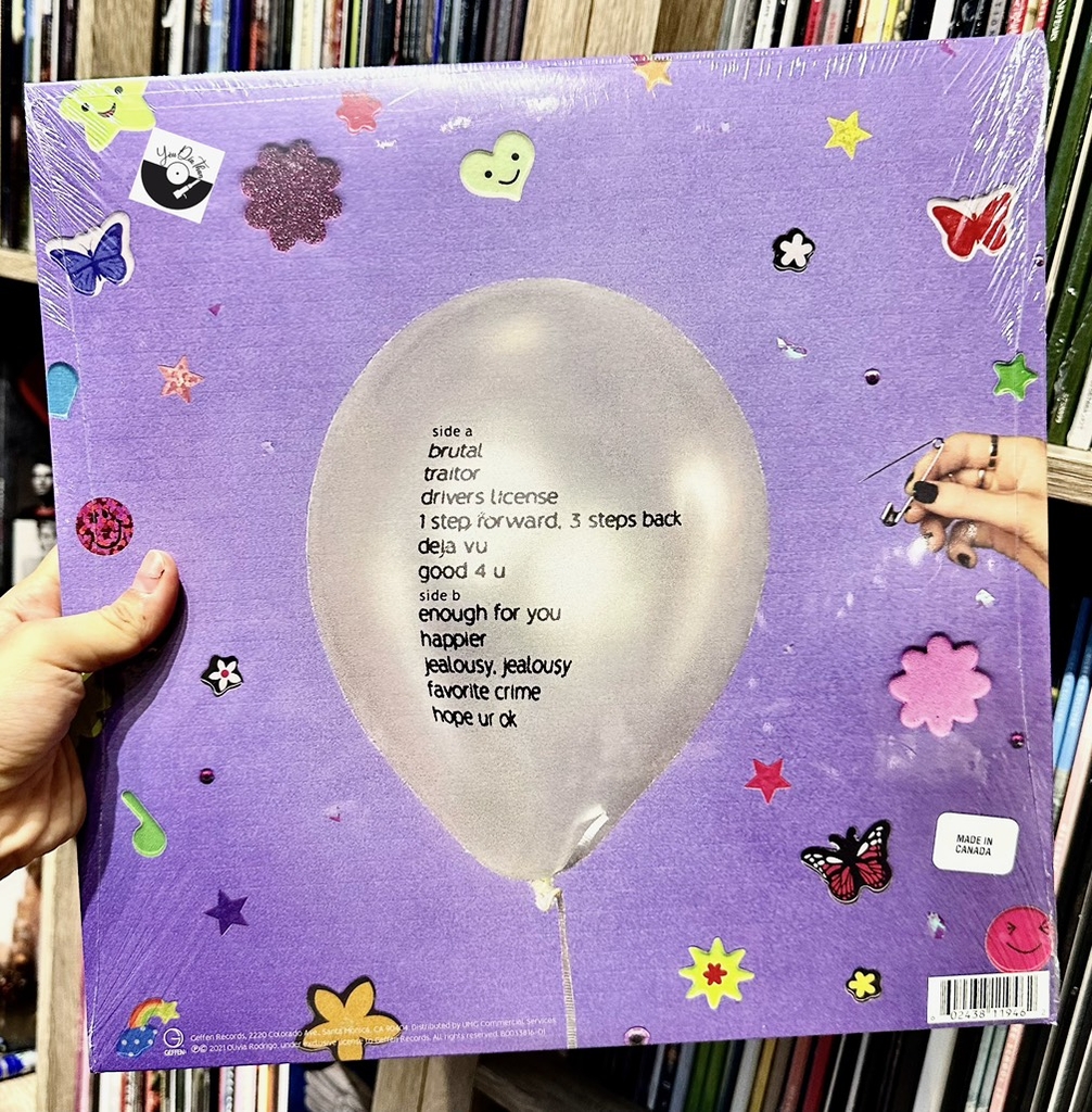 vinyl Olivia Rodrigo - Sour (Limited Edition , Crystal Vellum Vinyl)