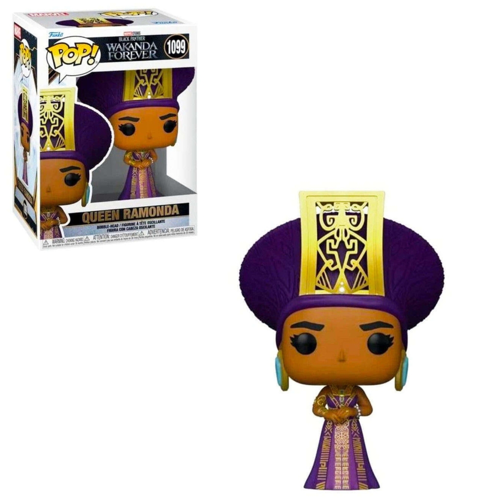 FUNKO POP! Marvel: Black Panther - Wakanda Forever - Queen Ramonda ...