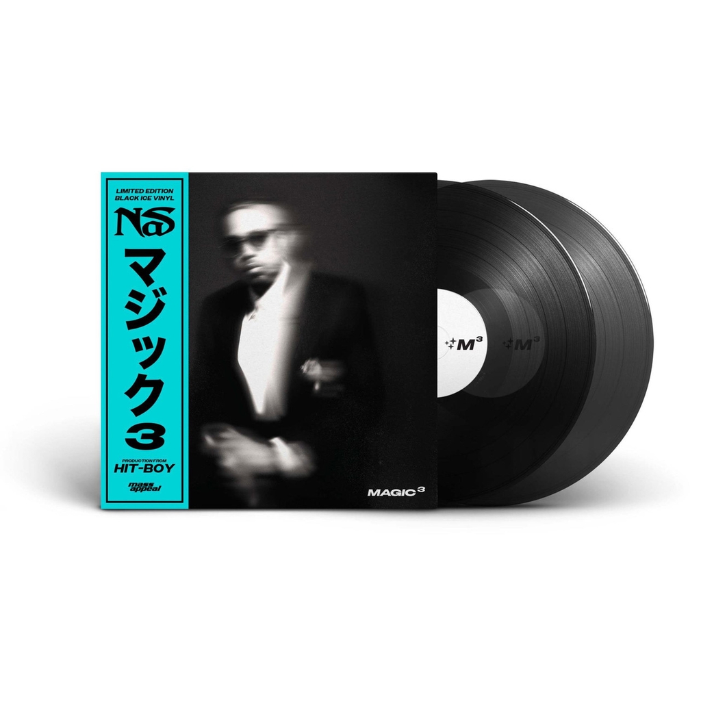 Nas Magic 3 2LP (Black Ice Vinyl)