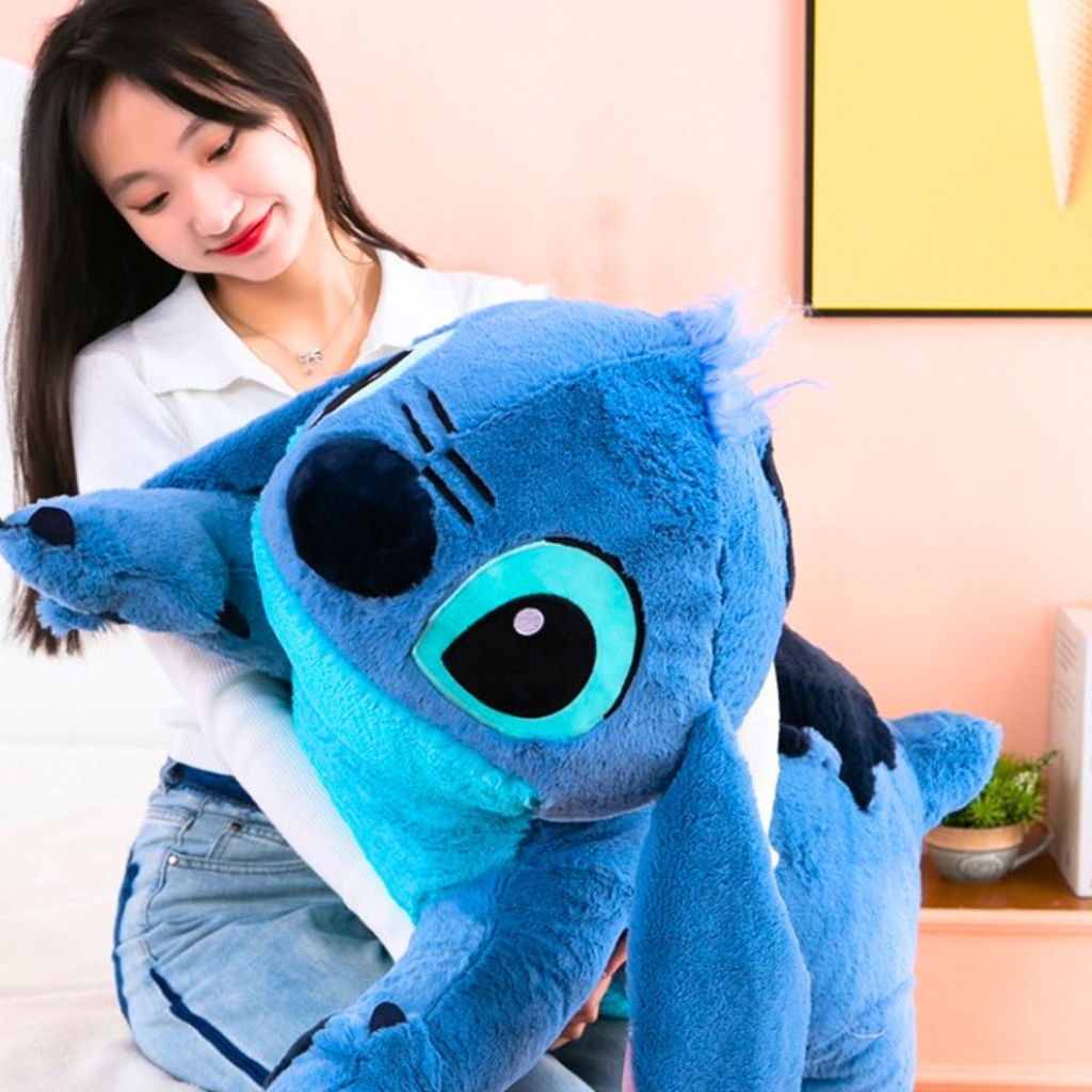 Stitch nằm nhồi bông | Cam kết giá tốt | Đổi mới khi lỗi