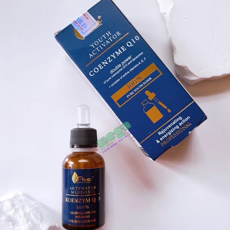 Ava Youth Activator Coenzyme Q10 Serum 30ml [Chính Hãng] | Mỹ Phẩm Mega