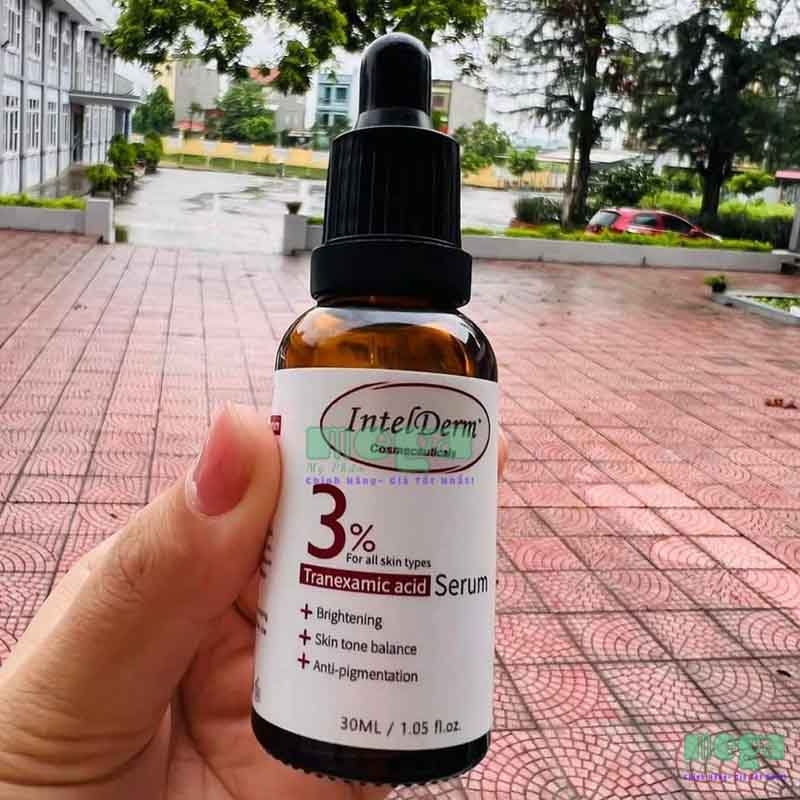 Serum IntelDerm Tranexamic Acid 3% 30ml [Chính Hãng] | Mỹ Phẩm Mega