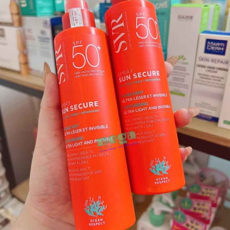 Xịt Chống Nắng SVR Spray Sun Secure SPF 50+ [Chính Hãng] | Mỹ Phẩm Mega