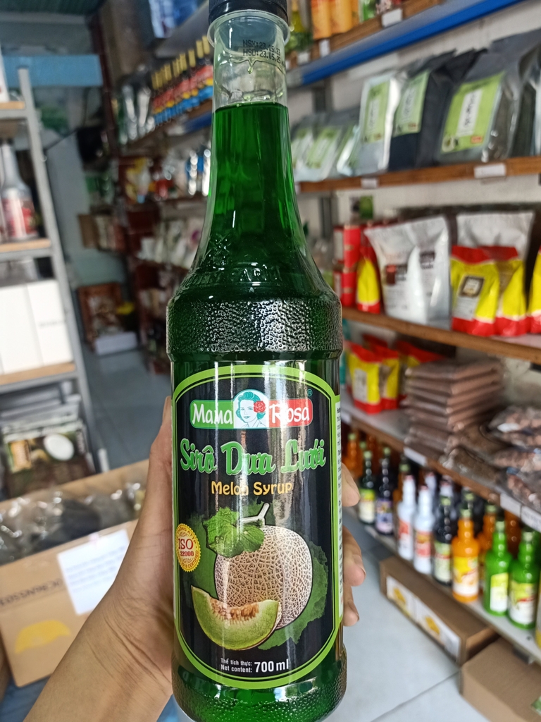 SIRO DƯA LƯỚI MAMA ROSA - 700ml - GOLDEN FARM | Siro Syrup Làm Trà Trái ...