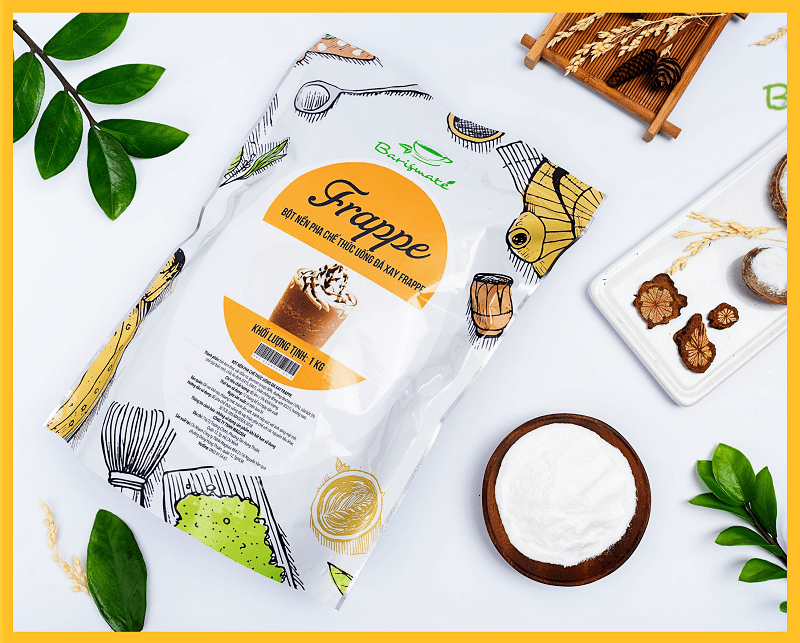 Bột Frappe Barismate 1kg | Bột sữa pha chế | Thơm ngon | Giá rẻ