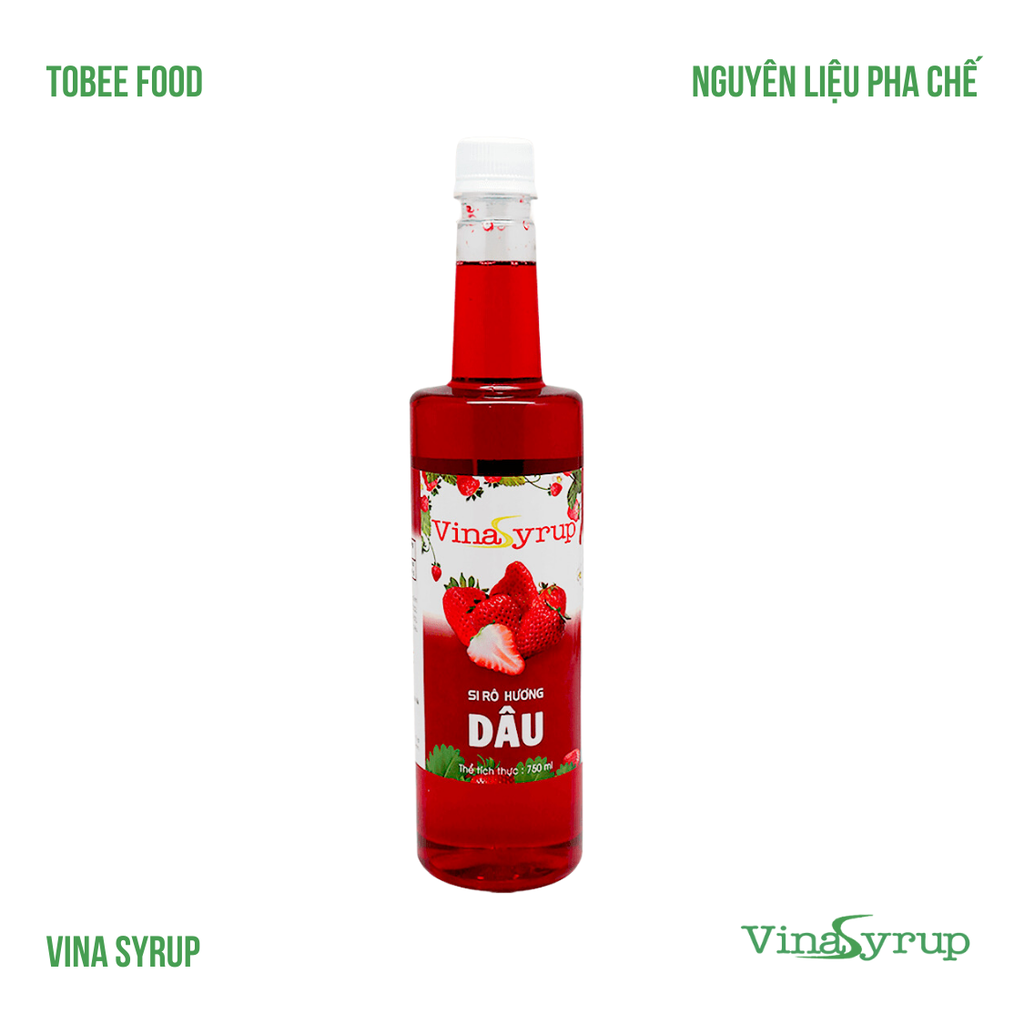 SYRUP VINA - 750 ml - VINA SYRUP | Nguyên liệu pha chế - TOBEE FOOD
