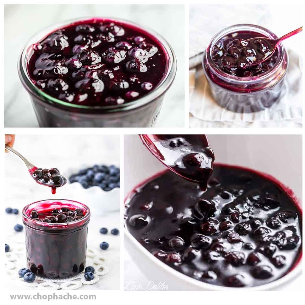 Siro DingFong Việt Quất 750ml | Làm Siro trái cây thơm ngon