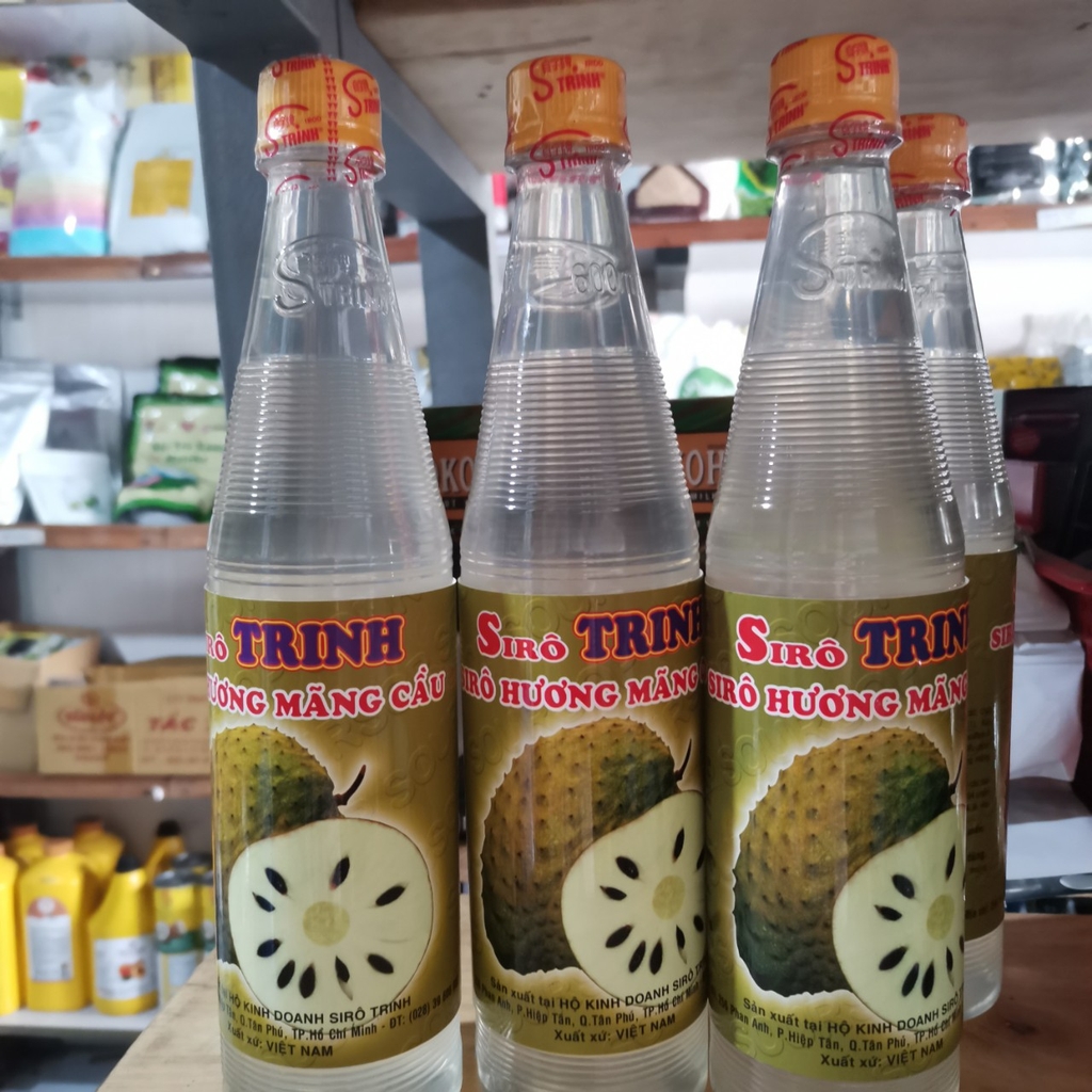 SIRO MÃNG CẦU TRINH - 600ml - TRINH | Siro Syrup Làm Trà Trái Cây, Trà ...