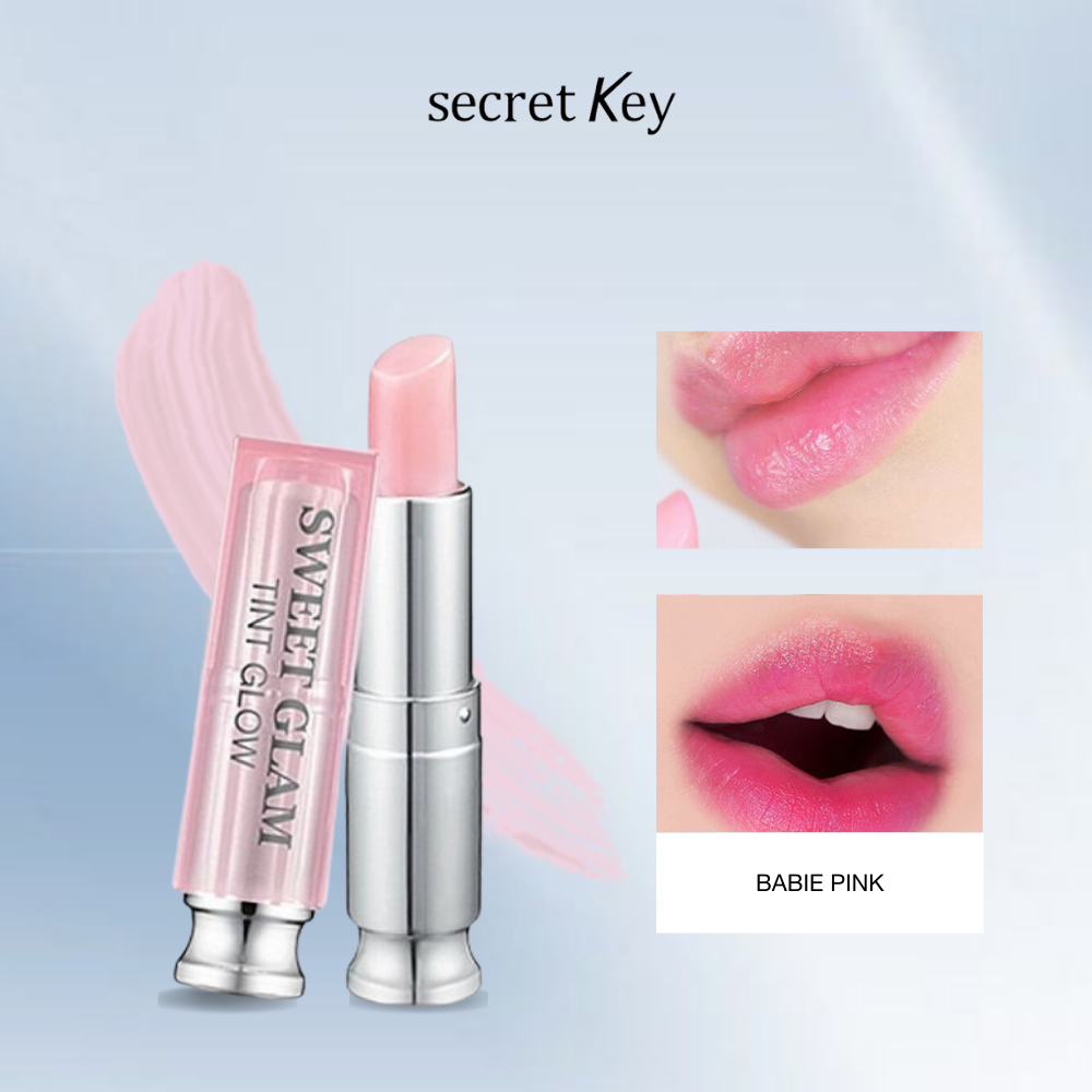 Bộ son dưỡng Secret Key Sweet Glam Tint Glow - Set Mini Kit (3x1.5g ...