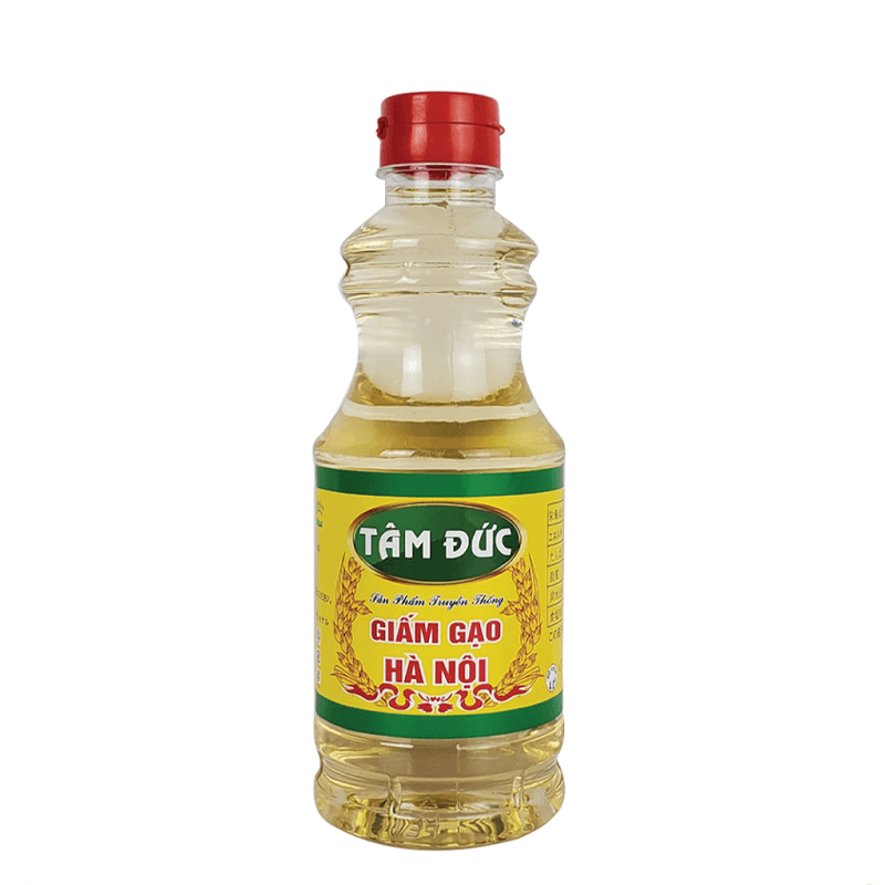 Giấm Gạo Tâm Đức Chai 500ml Tam Duc Giam Ha Noi Vinegar 合成醋 500ml