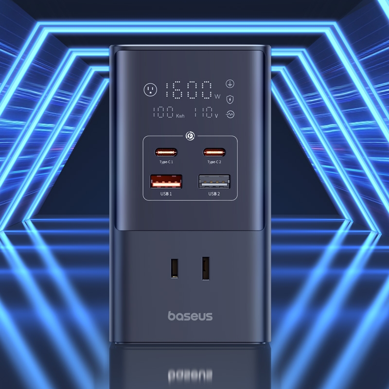 Bộ sạc nhanh dây nối dài 35W Baseus PowerCombo Tower Digital PowerStrip ...