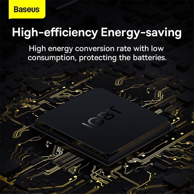 Bộ chuyển đổi dòng điện Baseus IGBT Power Inverter 300W dành cho xe hơi ...