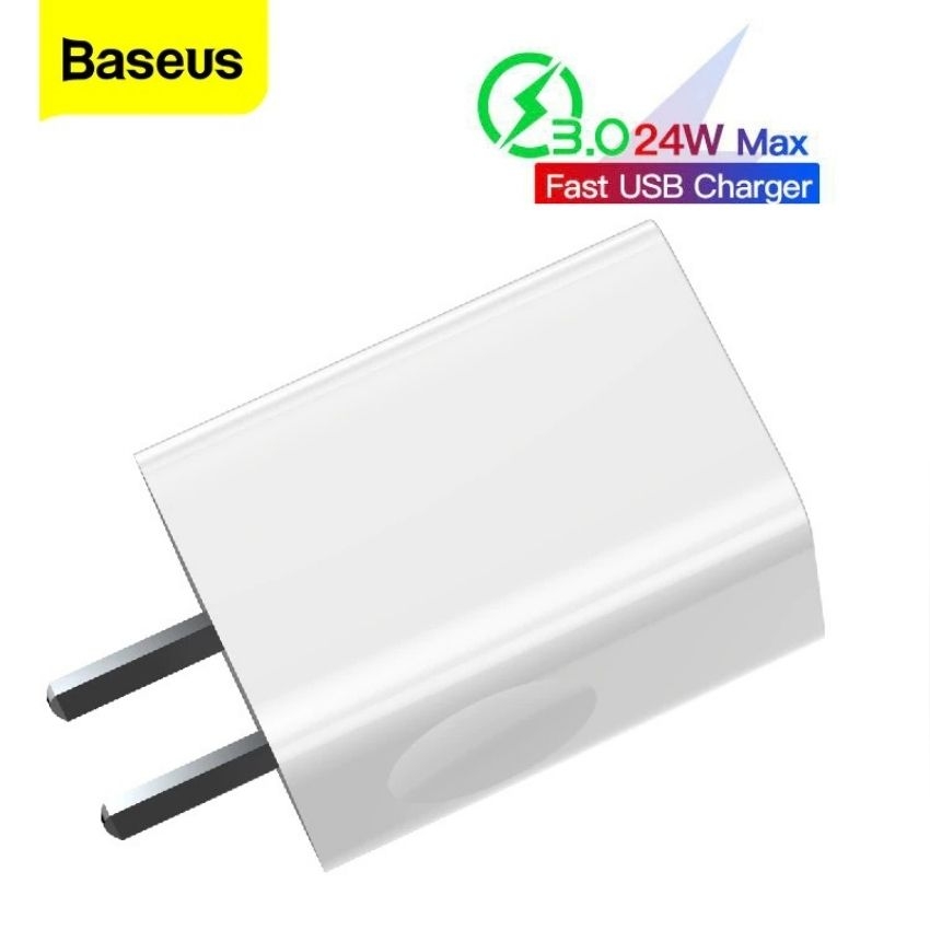 Củ sạc nhanh 1 cổng Usb Baseus Quick Charge 5V/3A 24W (CCALL-AX) | BASEUS SAIGON - Đại lý uỷ ...