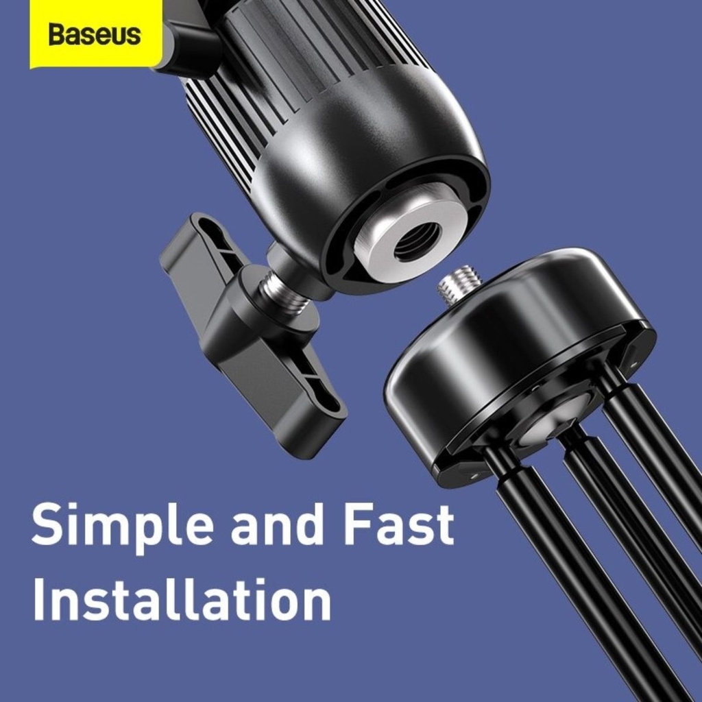 Đèn live stream Baseus Live Stream Holder-table Stand CRZB (3 nhiệt độ màu, chiều cao 20cm ...