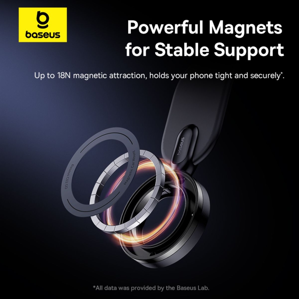 Giá Đỡ Điện Thoại Hít Nam Châm Trên Ô Tô Baseus C02 Go Series Magnetic ...