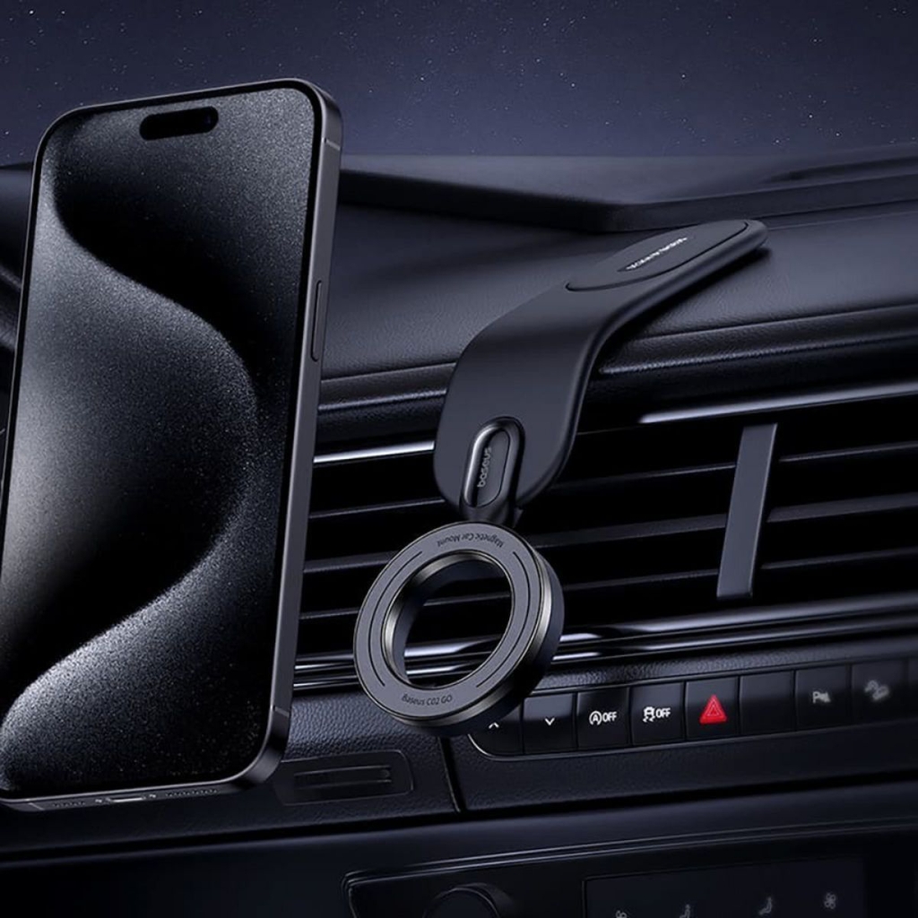 Giá Đỡ Điện Thoại Hít Nam Châm Trên Ô Tô Baseus C02 Go Series Magnetic ...