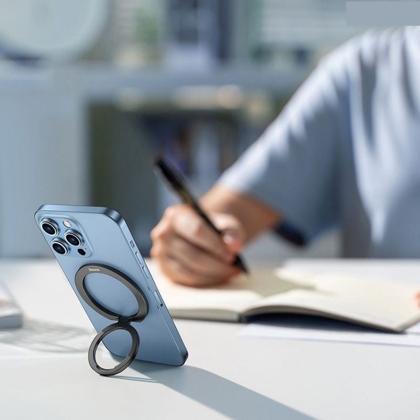 Giá Đỡ Vòng Kim Loại Có Thể Gập Lại MagSafe Baseus Halo Series Foldable ...