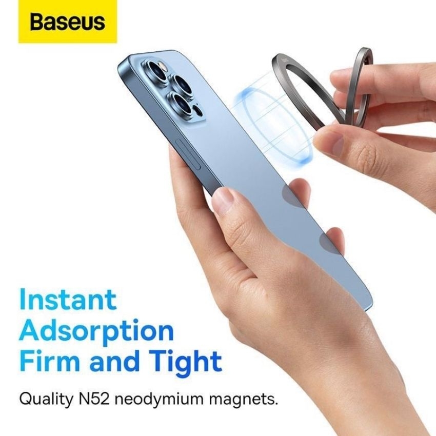 Giá Đỡ Vòng Kim Loại Có Thể Gập Lại MagSafe Baseus Halo Series Foldable ...