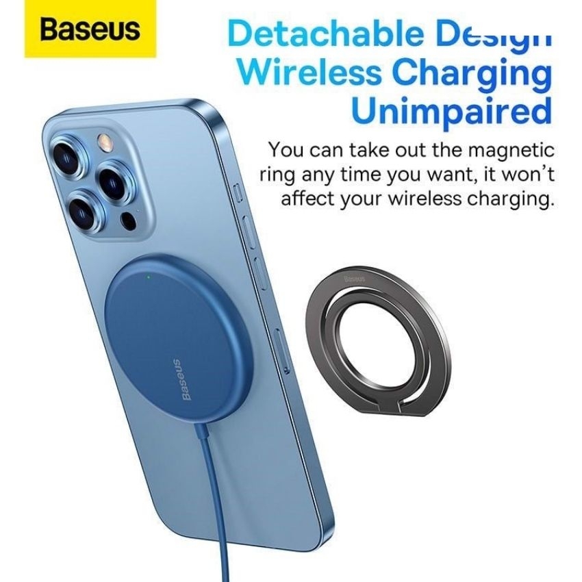 Giá Đỡ Vòng Kim Loại Có Thể Gập Lại MagSafe Baseus Halo Series Foldable ...