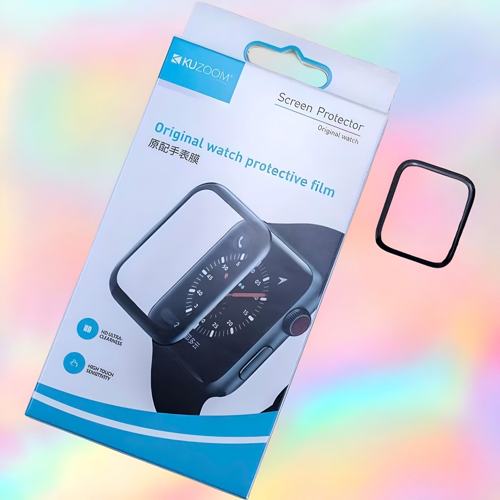 Kính cường lực Apple Watch Kuzoom cho tất cả series 1, 2, 3, 4, 5, 6, 7 ...